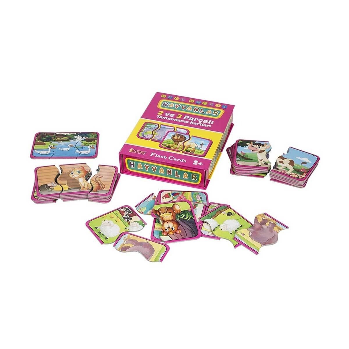 Diy Toy F.Cards Book Hayvanlar Eğitici Kartlar | Diğer Eğitici ...