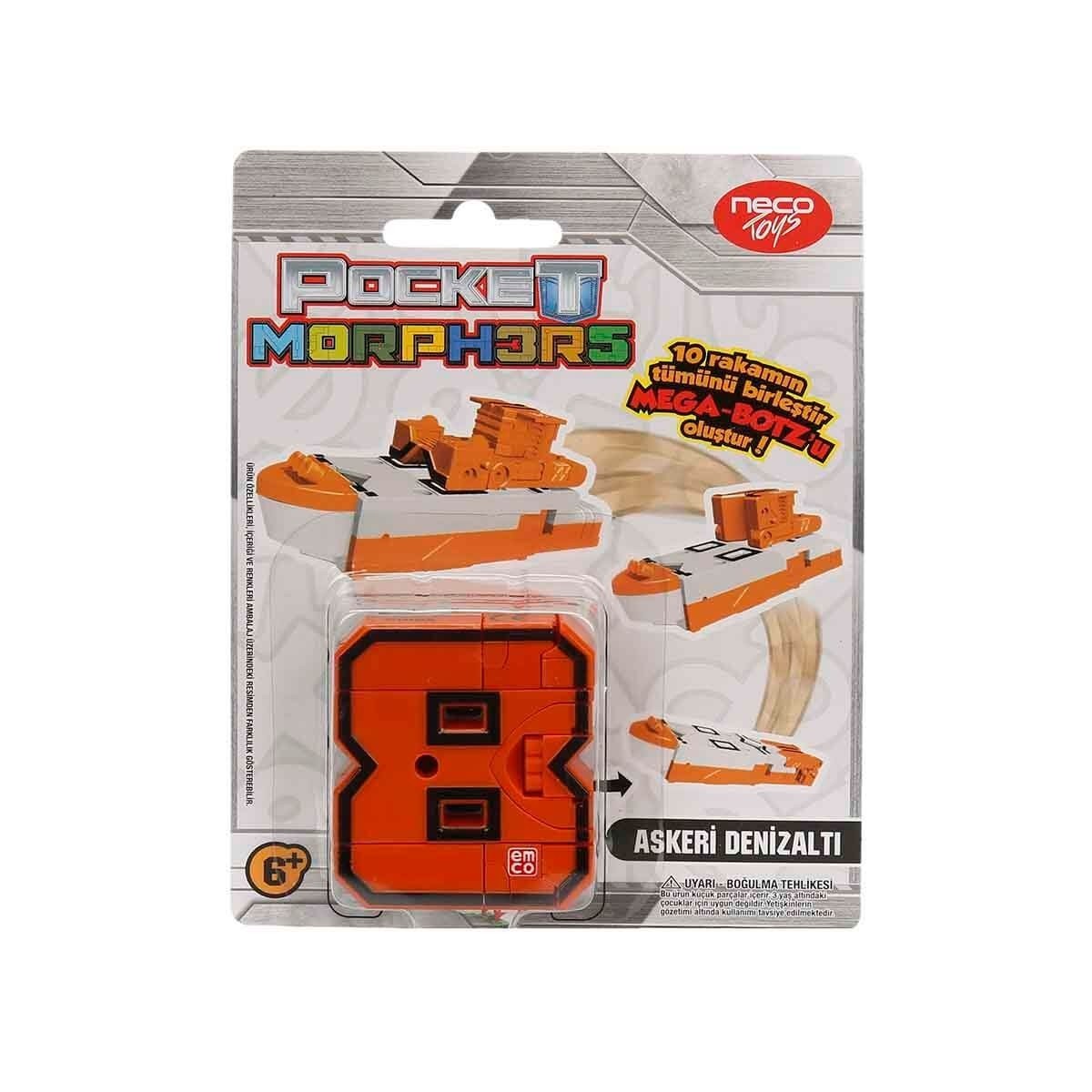 Pocket Morphers Dönüşebilen Numaralar | Robotlar | Oyun Setleri | Toolstoy